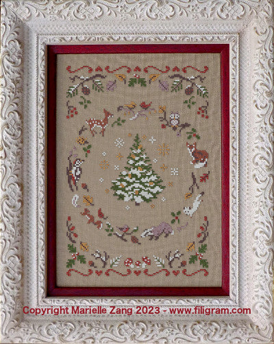 Filigram - Forest at Christmas Time – Dinky Dyes
