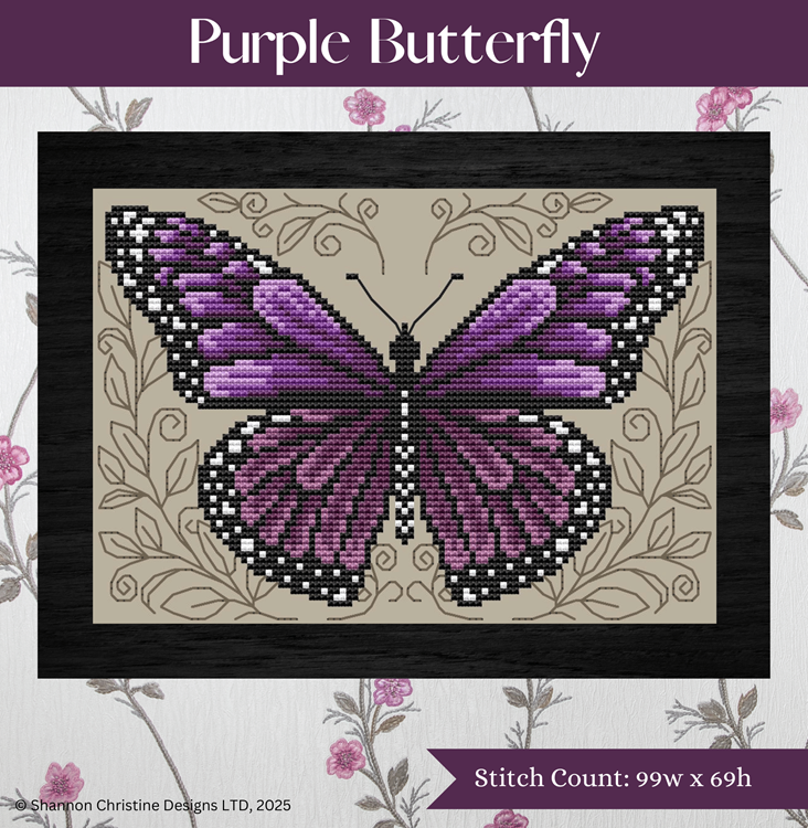 Shannon Christine - Purple Butterfly – Dinky Dyes
