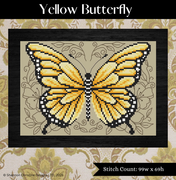 Shannon Christine - Yellow Butterfly – Dinky Dyes