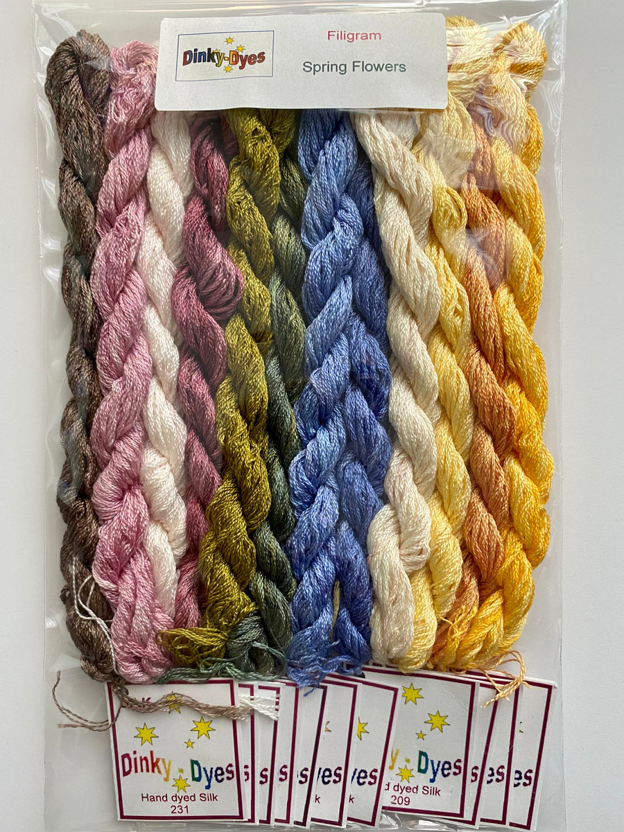 Filigram - Spring Flowers – Dinky Dyes