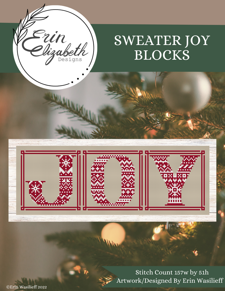 Erin Elizabeth - Sweater Joy Blocks – Dinky Dyes